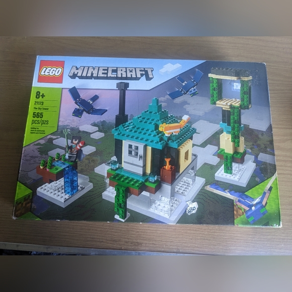 Lego | Toys | Nib Lego Minecraft 2173 The Sky Tower Factory Sealed ...